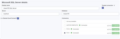 SQL Server Connector Kianda Low Code Platform For Business Process Automation