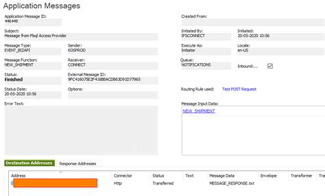 How To Grap The Application Message Response Ifs Community