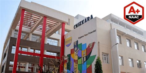 chitkara university m sc courses and fees