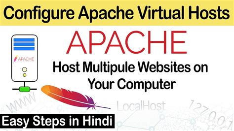 Host Multiple Websites On One Server Setup Apache Virtual Hosts On