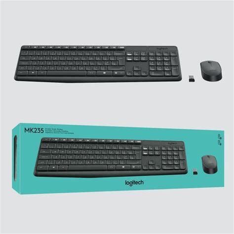 Logitech Mk235 Wireless Keyboard And Mouse Combo Grey Best Price Online Jumia Kenya