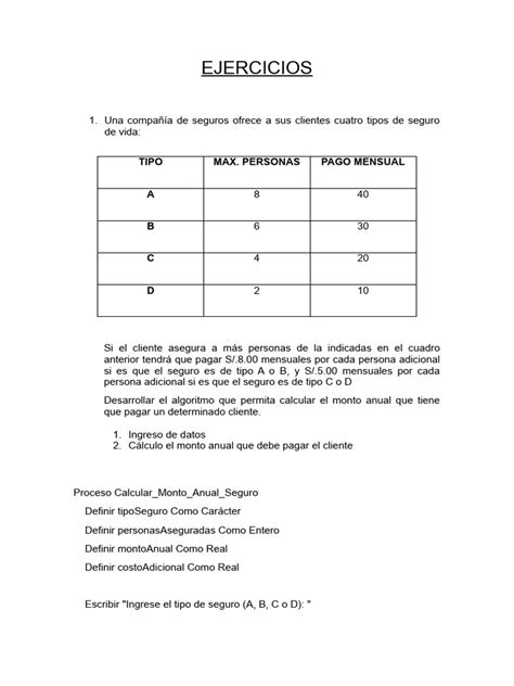 Práctica Final Condicionales Pdf Algoritmos Matemáticas Aplicadas