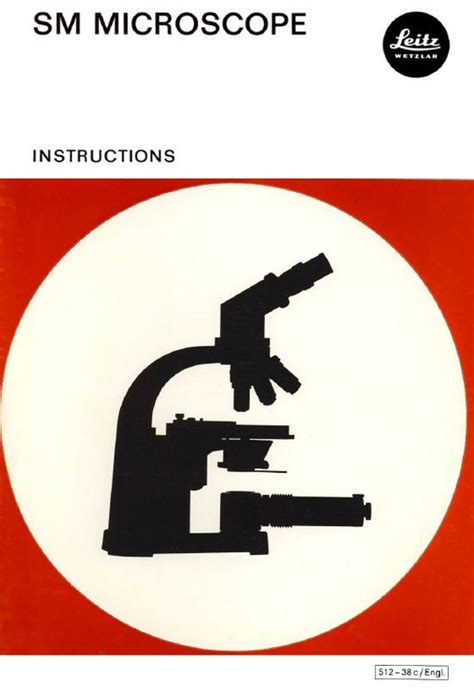 Leitz Sm Microscope Instructions