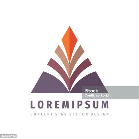 삼각형 모양 기호 디자인입니다 개발 진행 사업 벡터 기호입니다 추상 삼각형 기호입니다 양식에 일치시키는 피라미드 구조 개념 그림입니다 0명에 대한 스톡 벡터 아트 및 기타