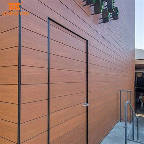 Aluminum Exterior Wall Cladding Building Materials Siding Panels