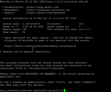 Guidance Of Usage Sftp Openssh Ftp Server On Ubuntu 2204 Minimal Articentgroup