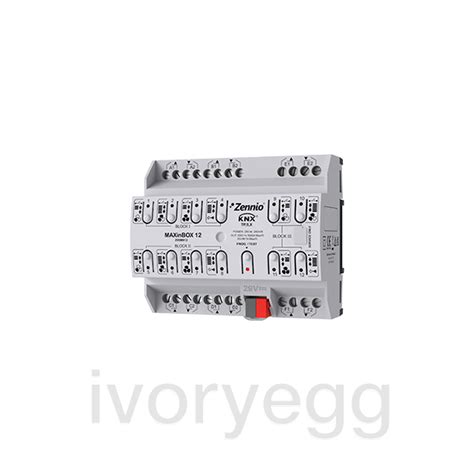 Maxinbox 12 Knx Multifunction Actuator With Knx Secure 12 Outputs 16