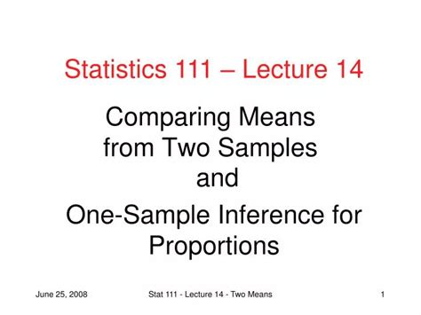 PPT Comparing Means From Two Samples PowerPoint Presentation Free Download ID 786956