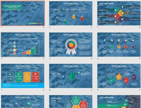 Checkered Tunnel Powerpoint 74049