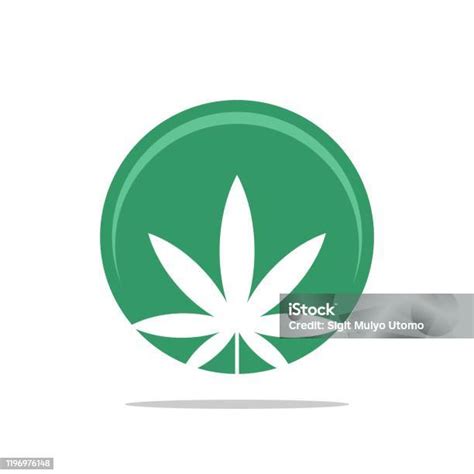 마리화나 잎 건강 관리 로고 템플릿 일러스트 디자인 벡터 Eps 10 대마잎에 대한 스톡 벡터 아트 및 기타 이미지 대마잎