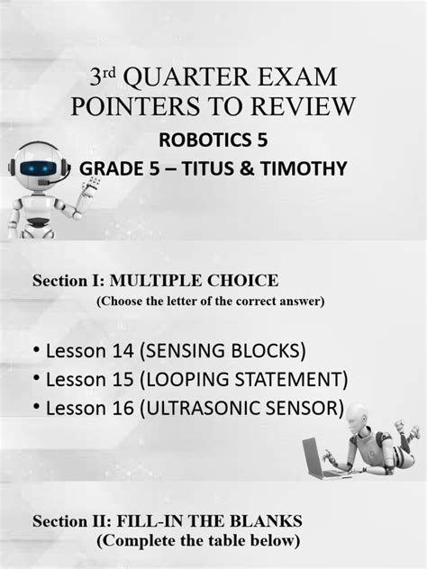 g5 pointers to review 3rd quarter pdf