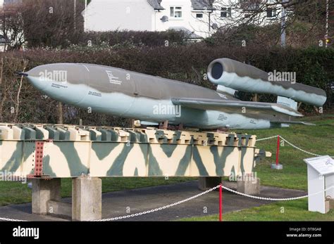 Replica Ww2 V1 Flying Bomb On Launching Ramp Imperial War Museum Museum