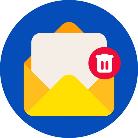 Delete Message Generic Color Fill Icon