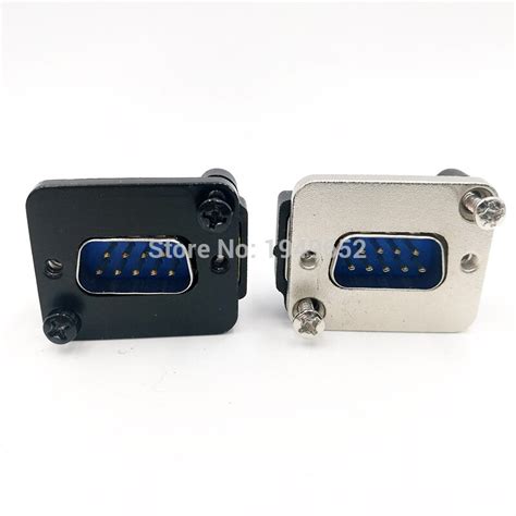 DB9 Data Cable Connector Plug VGA Plug Panel Mount Vicedeal