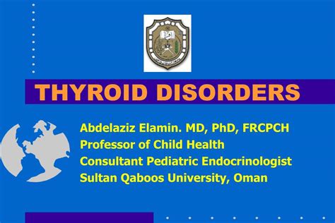 Ppt Thyroid Disorders Powerpoint Presentation Free Download Id 225096