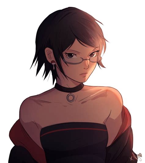 Uchiha Sarada Naruto And More Drawn By Cewyn Danbooru