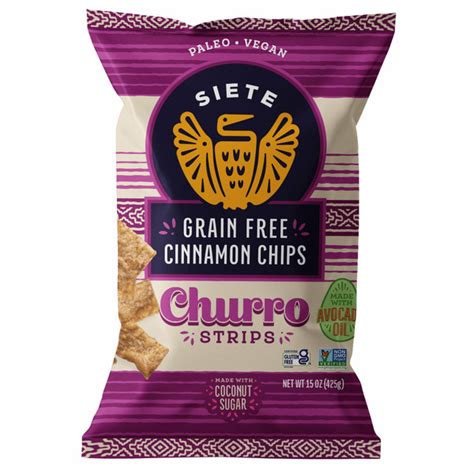 Siete Grain Free Churro Strips 15 Oz Same Day Delivery Costco