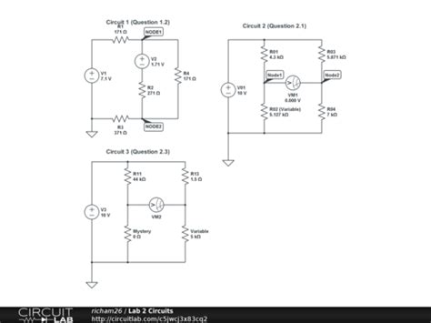Lab 2 Circuits CircuitLab Lab 2 Circuits CircuitLab