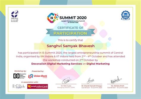 Samyak Sanghvi On Linkedin I5summit Iimindore Iitindore