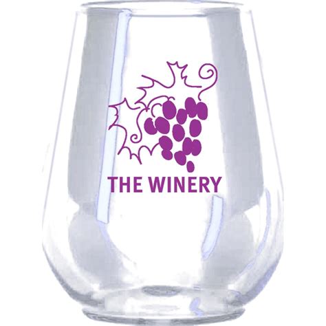 Promotional Stemless Flutes 4 Oz