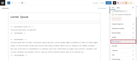 How To Undo Changes In WordPress Using Revisions Feature