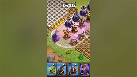 🔥 Pekka Vs All Defences 🔥shorts Clashofclans Clashofclans Youtube
