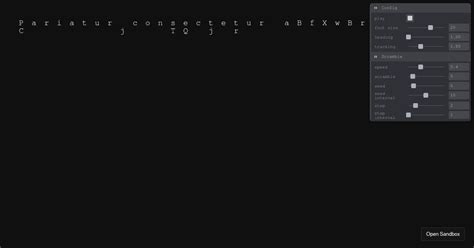 Use Tweaks Example Codesandbox