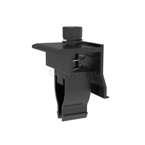 옥상 알루미늄 태양 전지 패널 장착 Pv 마운트 브래킷 끝 태양 클램프 제조사