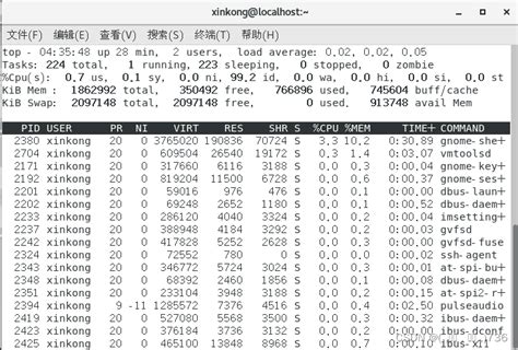 linux系统监视与进程管理 在后台运行cat命令 csdn博客