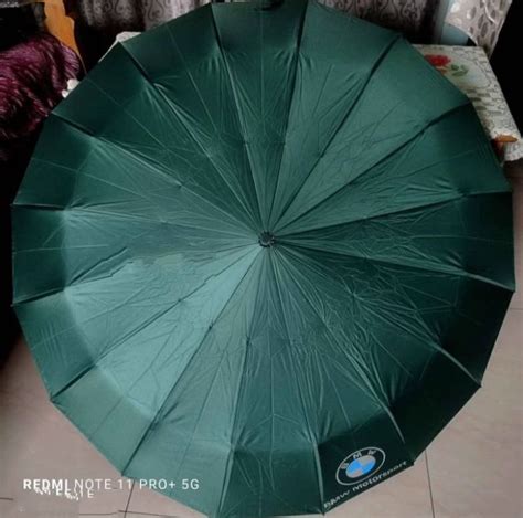 Original Bmw Motorsports Umbrella 16 Ribs Auto Open And Close 100