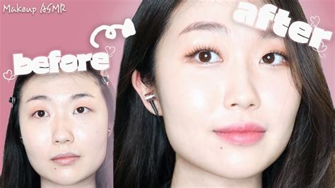 Sub 진짜 무쌍 메이크업 다 알려드릴께요 Single Eyelid Makeup Tutorial Youtube