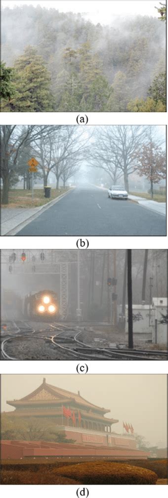 Foggy Image Classification Based On Different Fog Types A