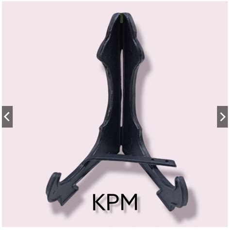 Jual Pajangan Bingkai Stand Kaki Hitam Display Piring Cd Hp Wedding 9cm