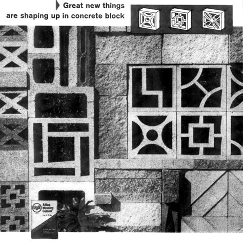 Decorative Cmu Shapes Shelly Lighting