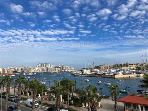 해산물 요리와 맥주 몰타에서의 행복한 시간