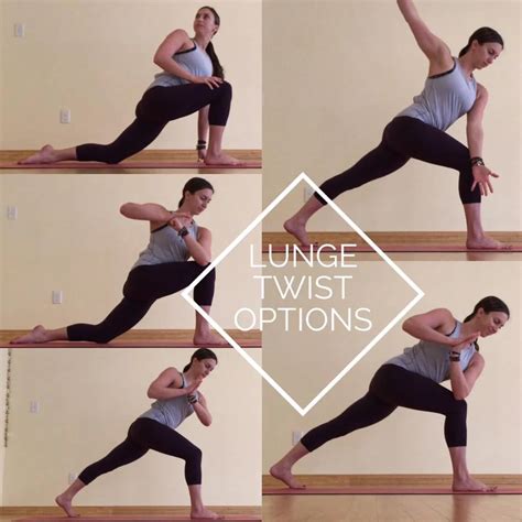 Lunge Twist Exercise