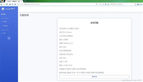 计算机毕业设计之python大数据招聘爬虫可视化 招聘推荐系统 职位薪资预测算法 大数据招聘数据分析 大数据毕业设计 职位可视化 机器学习