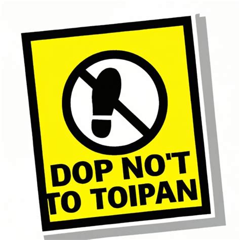 What Is A Do Not Trip Sticker Exploring Its Everyday Uses Benefits