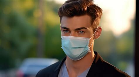 Premium Ai Image Male Doctor Wearing Mask Uhd Wallpaper