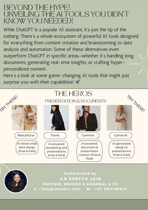 Shreya Jain On Linkedin Artificialintelligence Aitools Techinnovation Hiddengems Aiautomation…