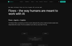 Windsurf Editor 基于人工智能的IDE实现无缝的开发者与AI协作 Aitoolnet