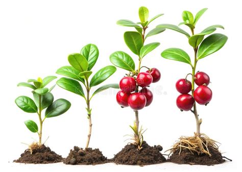 Cranberry Plant Growth Stages A Detailed Visual Guide From Seedling To
