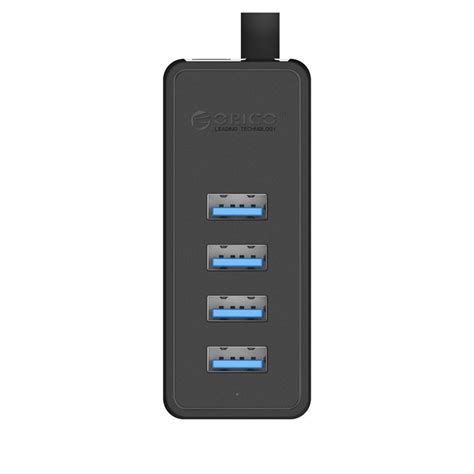 Orico 4 Port USB A Hub W5P U3 030 BK BP Black