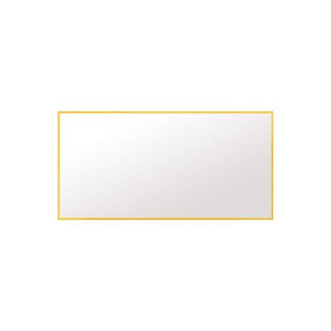 Montana Colour Frame Mirror Rectangular Mirror Sp1224 Mirror