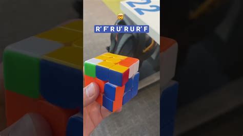 MUST TRY F2L Algorithm Of The Day YouTube