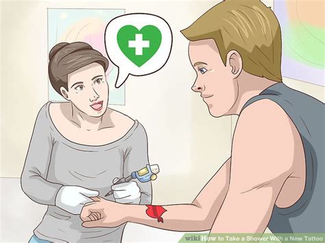 How To Take A Shower With A New Tattoo 15 Steps With Pictures