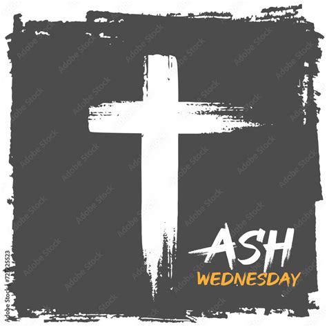 Ash Wednesday Cross Clipart Black And White Ash Cross Background