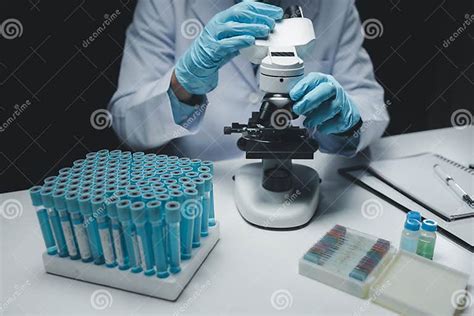 Laboratory Assistants Are Investigating Chemical Reactions Medical