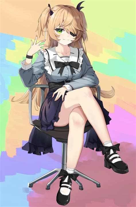 Fischl Genshin Impact Drawn By Kongxiang He Li Danbooru