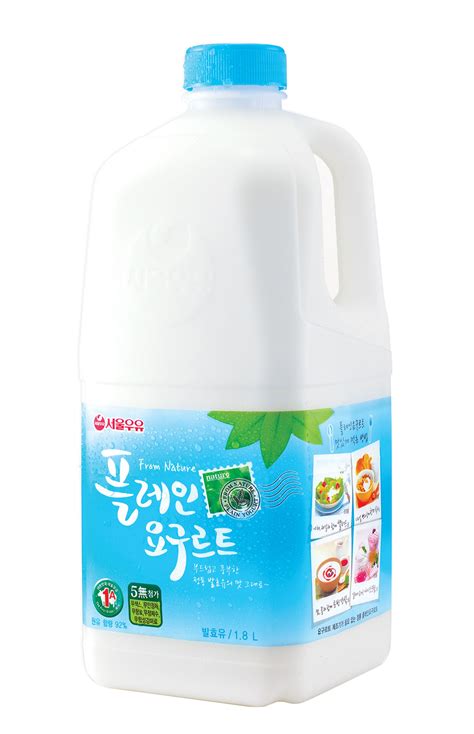 서울우유 플레인 요구르트 첨가물 없이 꾸밈없는 플레인 요구르트 2024 요구르트